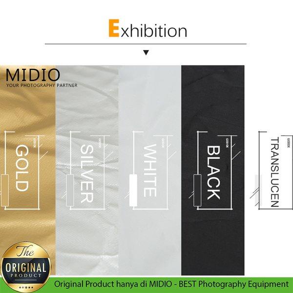 Jual Reflektor Midio 5 In 1 Ukuran Diameter 60Cm | Shopee Indonesia