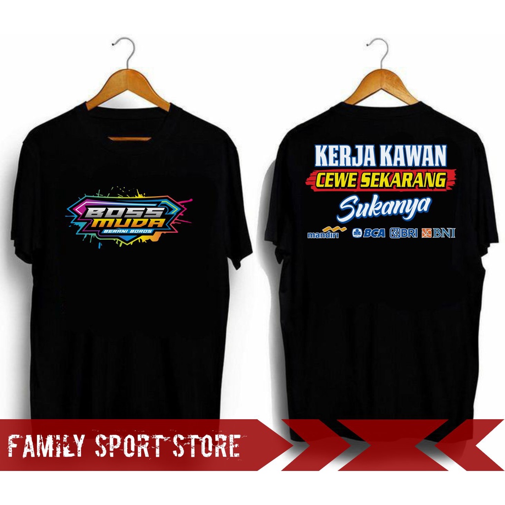 Jual Kaos Bos Muda V2 Unisex | Kaos Kerja Kawan | Sablon Digital | Kaos ... Jual Kaos Bos Muda V2 Unisex | Kaos Kerja Kawan | Sablon Digital | Kaos ...