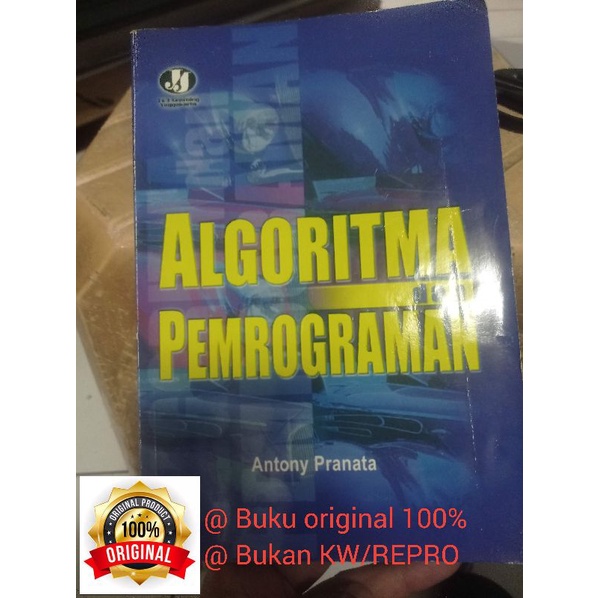 Jual buku algoritma dan pemrograman Anthony pranata | Shopee Indonesia