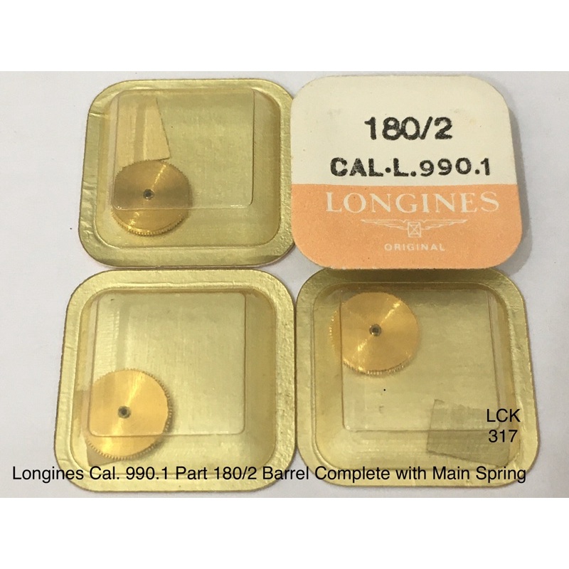 Jual Genuine Longines Cal. 990.1 Watch Part 180/2 Barrel Complete Large ...