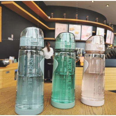 Jual H888 - BOTOL MINUM UKURAN 570ML | PORTABLE BOTTLE A143- | SIMPLE ...