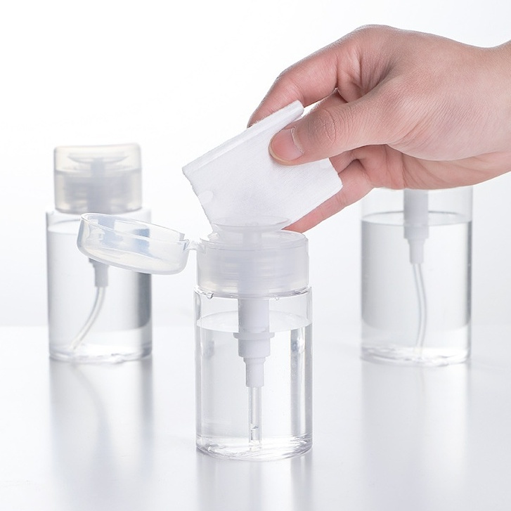 Jual (clashop)botol Pump makeup removel Nail Art/ Makeup Remover Water ...