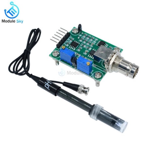 Jual Jual Paket Lengkap PH Meter Module Arduino Probe Sensor dan Module ...