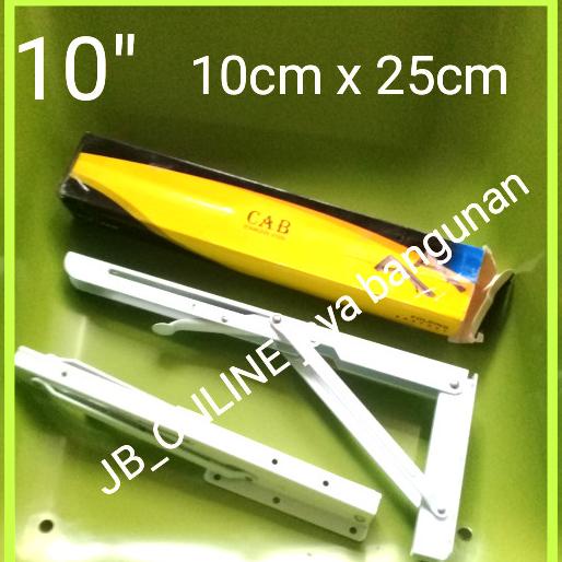 Jual ] engsel siku rak lipat engsel meja lipat 10 " stenlees steel CAB ...