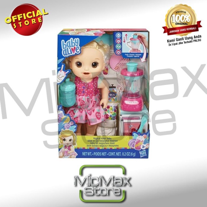 Jual Educate Baby Alive Magical Mixer Baby Doll Mainan Boneka Blonde ...