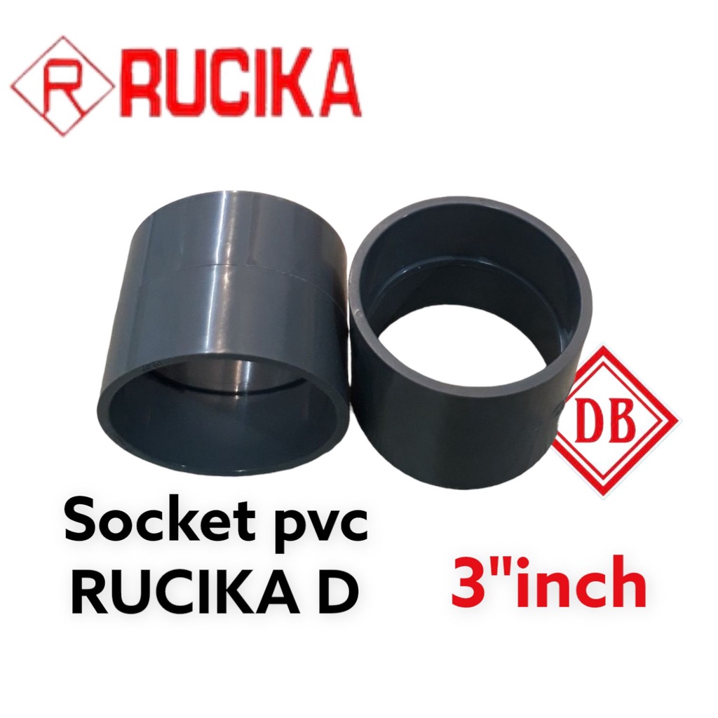 Jual SOCKET 3"inch RUCIKA D/SAMBUNGAN PIPA 3"/SOK POLOS/ | Shopee Indonesia