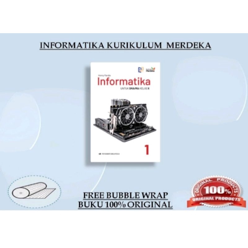Jual ORI buku teks informatika kurikulum merdeka untuk SMA/SMK kelas 10 ...