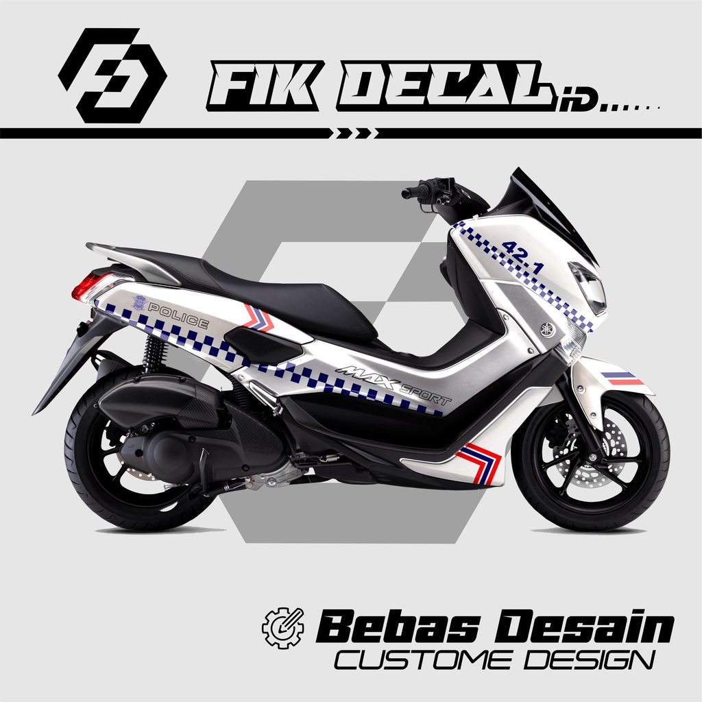 Jual Decal stiker / sticker motor Nmax old / nmax 2022 terbaru FULL ...