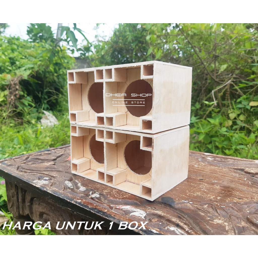 Jual Box Speaker Planar 2 inch Dobel // Miniatur Subwoofer Planar 2 ...
