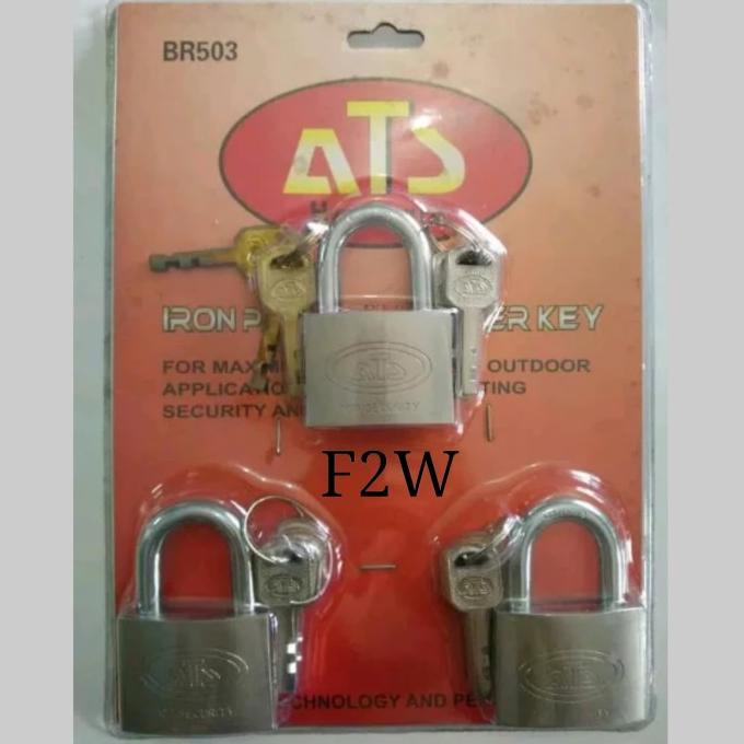 Jual Gembok Masterkey Ats 50X3 / Gembok Besi Master Key 50Mm | Shopee ...