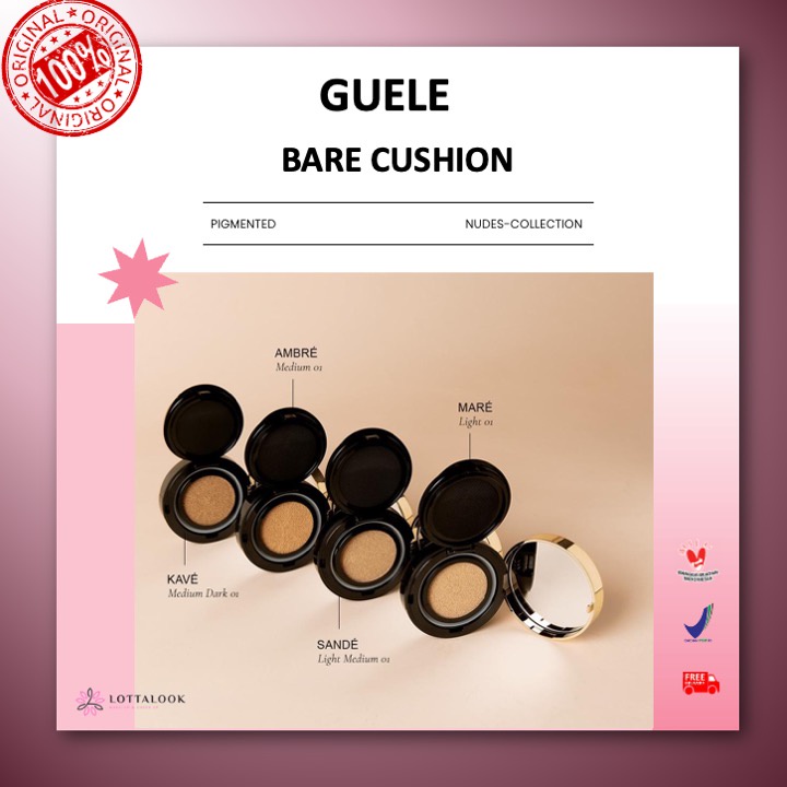 Jual Guele Bare Cushion: Marè Sandè Ambrè Kavè | Shopee Indonesia