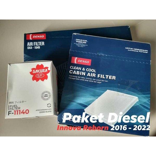Jual Paket Filter Ac Udara Solar Atas Innova Reborn 2016 2017 2018 2019 ...