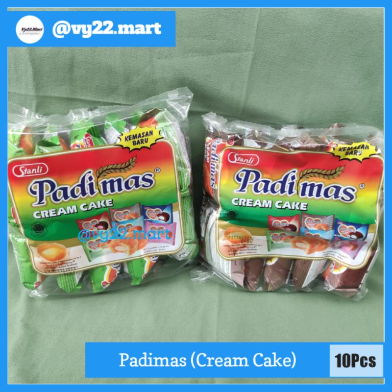 Jual Padimas Cream Cake Snack Jadul isi 10 Pcs (TIDAK BISA MEMILIH RASA ...