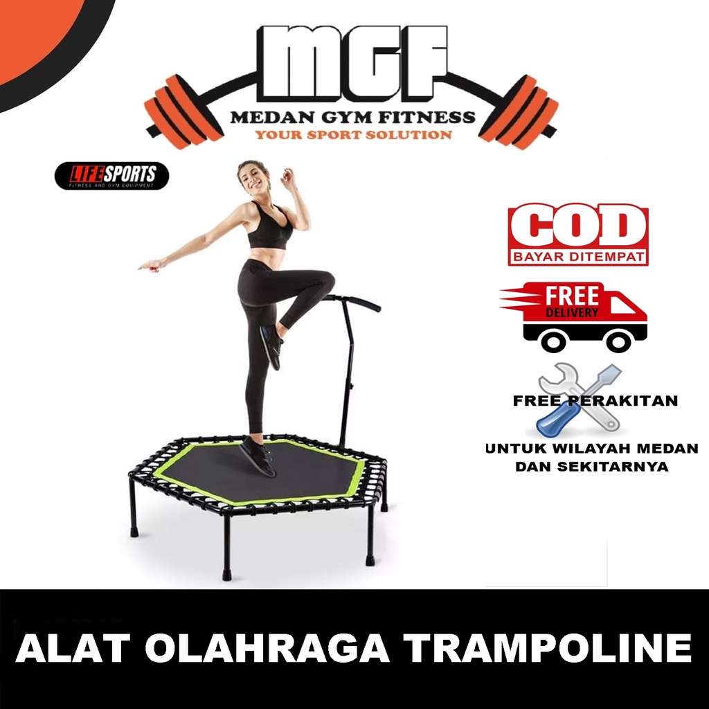 Jual ALAT OLAHRAGA TRAMPOLINE LIFE SPORTS | Shopee Indonesia