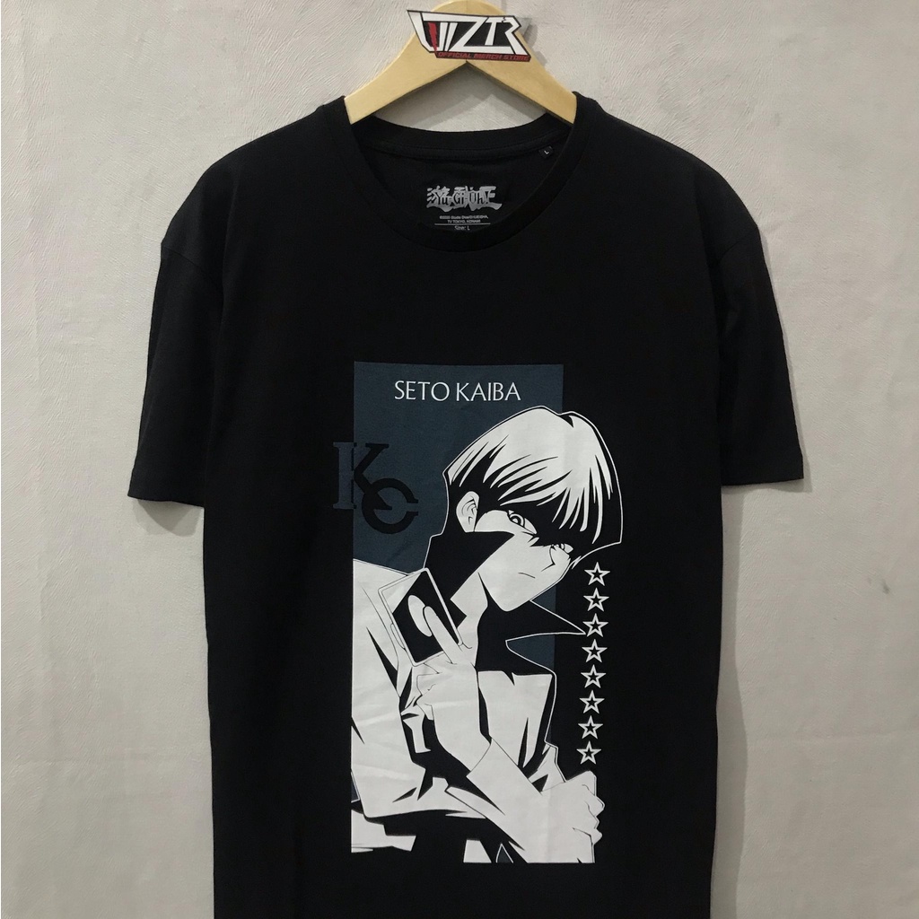 Jual T Shirt Anime Official YU GI OH! - SETO KHAIBA Original | Shopee ...