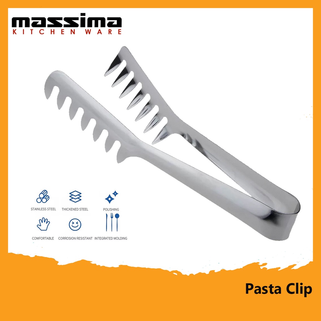Jual Pencapit Capitan Mie Noodle Spaghetti Tong Salad | Shopee Indonesia