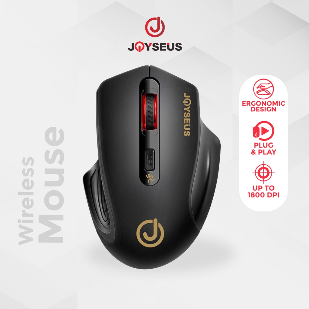 Jual JY X Treble Wireless Mouse 1800DPI USB Computer 2.4GHz Mouse ...