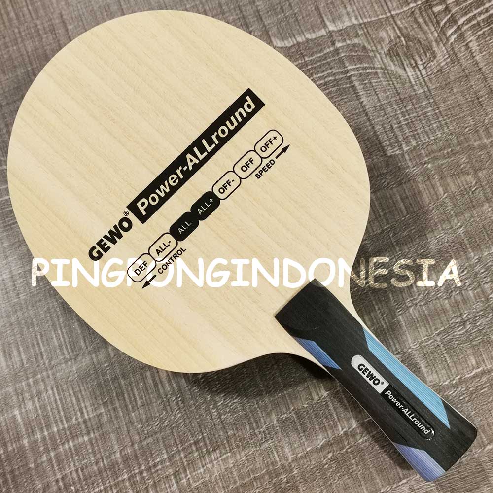 Jual Gewo Power Allround - Kayu Pingpong ALL Blade Tenis Meja Bet Bat Allround | Shopee Indonesia