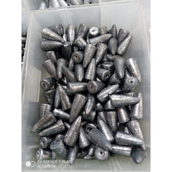 Jual Timah Pancingan 5p (Pemberat Pancingan 5p) | Shopee Indonesia