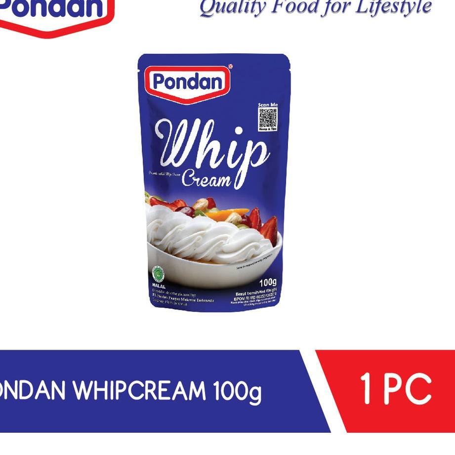 Jual Trx0w0Vk--PONDAN WHIPCREAM 100GRAM WHIPPING CREAM WHIP CREAM ...