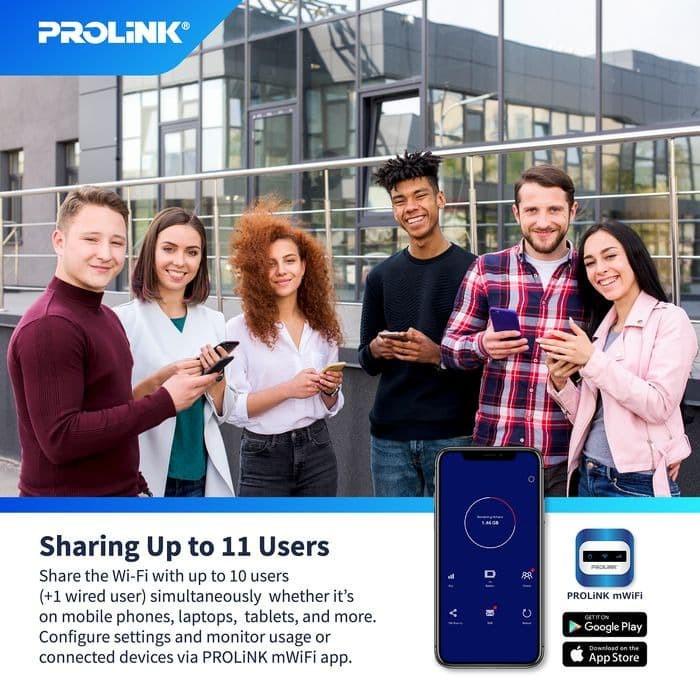 Jual Prolink PRT7011L Modem MiFi Smart 4G LTE WiFi Hotspot | Shopee ...