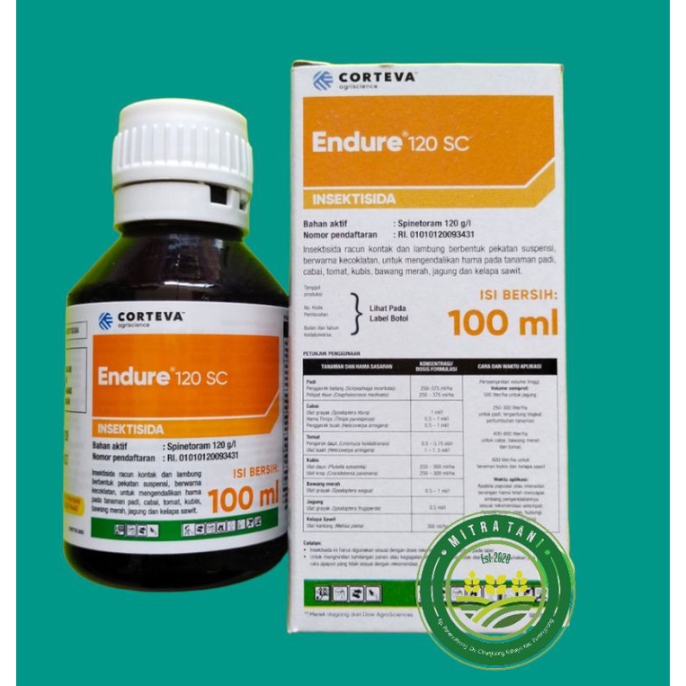 Jual INSEKTISIDA ENDURE 120 SC 100 ML | Shopee Indonesia