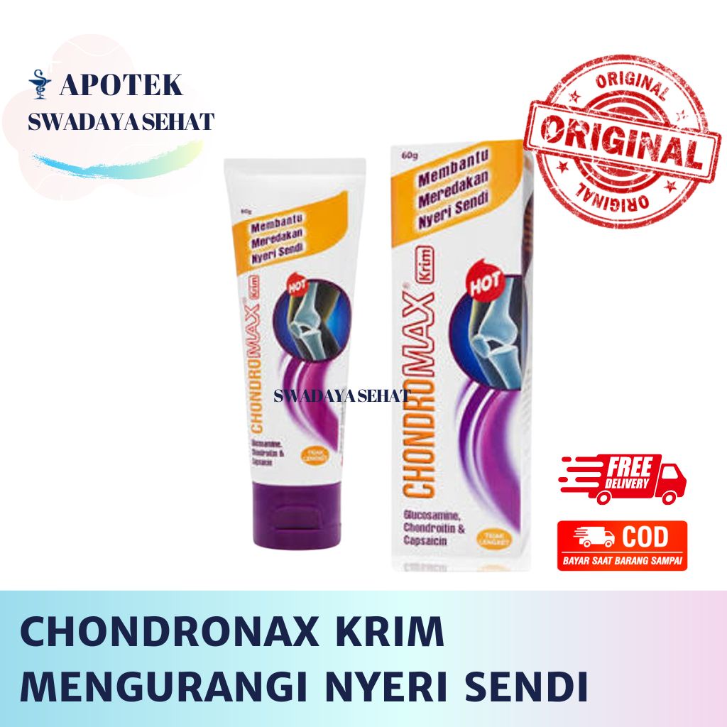 Jual CHONDROMAX KRIM 60GRAM - Cream 30 Gram Salep Mengurangi Nyeri ...