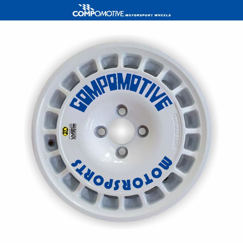 Jual stiker sticker velg compomotive motorsport rally | Shopee Indonesia