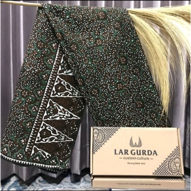 Jual LAR GURDA MOTIF SULUR HIJAU | Shopee Indonesia