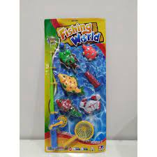 Jual Mainan Pancingan Anak Fishing Game 8 Pcs Mainan Edukasi Anak ...
