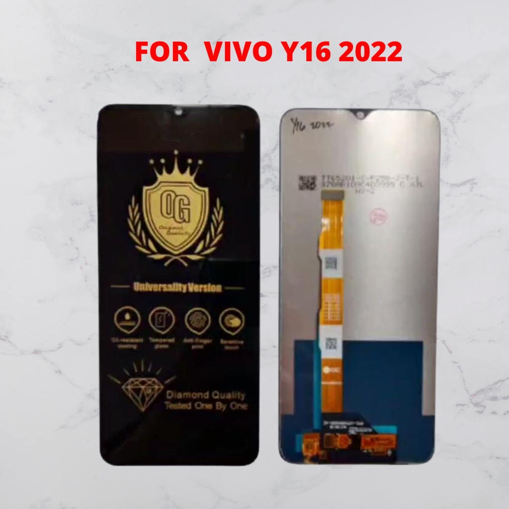 Jual LCD VIVO Y16 2022 FULLSET TOUCHSCREEN KUALITAS INCELL | Shopee Indonesia