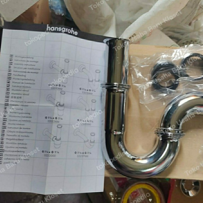 Jual Grohe P Trap Sifon Leher Angsa Hansgrohe 53010000 (Baru) | Shopee ...