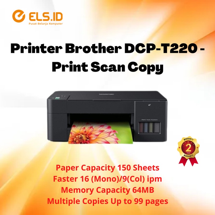 Jual Printer Brother DCP-T220 - Print Scan Copy | Shopee Indonesia