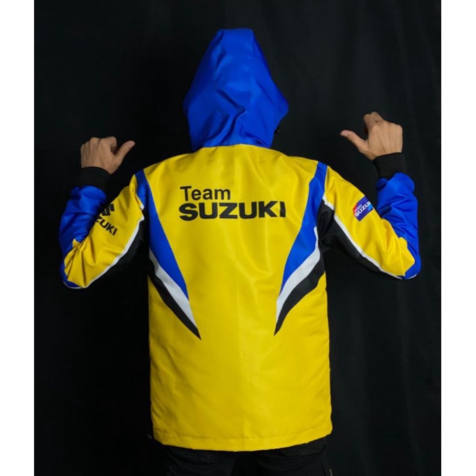 Jual WATERPROOF JAKET VINTAGE TEAM SUZUKI 90S | Shopee Indonesia