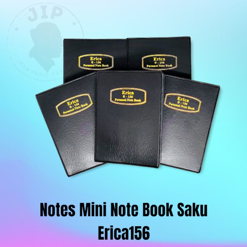 Jual Diary / Notebook / Buku Saku kecil Hitam / Agenda Mini Erica E-156 (PCS) | Shopee Indonesia