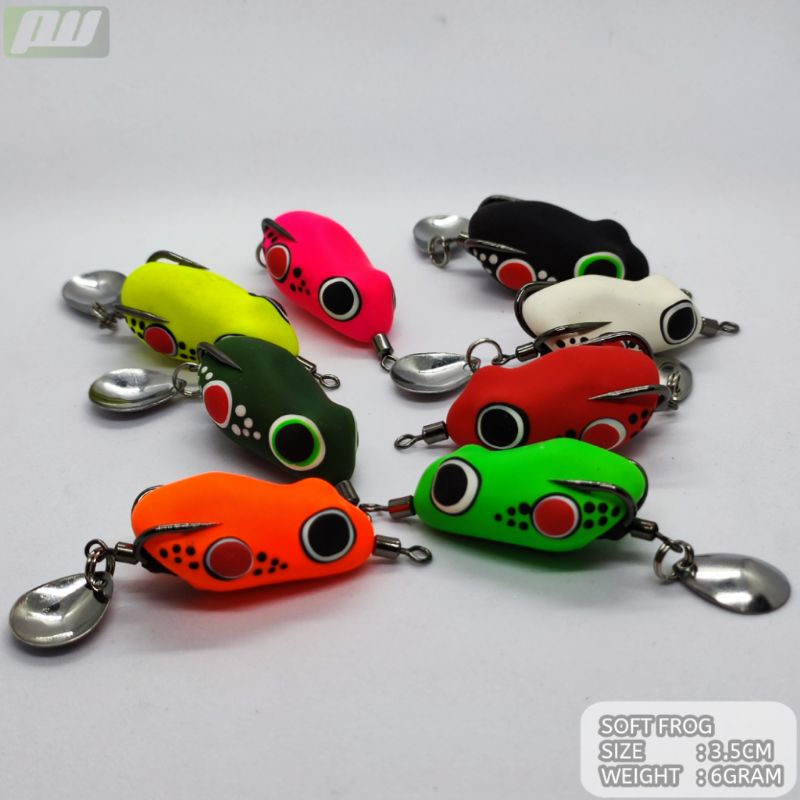 Jual Soft Frog 3,5cm Umpan Casting Gabus | Shopee Indonesia