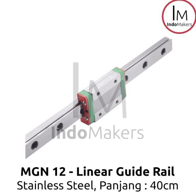 Jual Mgn12 / Mgn 12 Linear Guide / Rel Linear Cnc / Stainless Steel ...