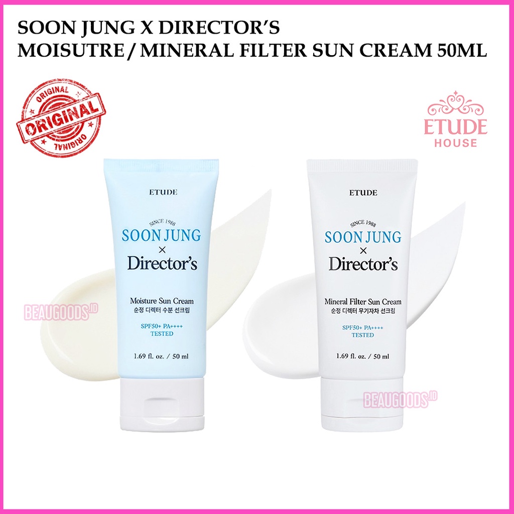Jual ETUDE HOUSE Soon Jung x Director's Mineral Filter / Moisture Sun ...