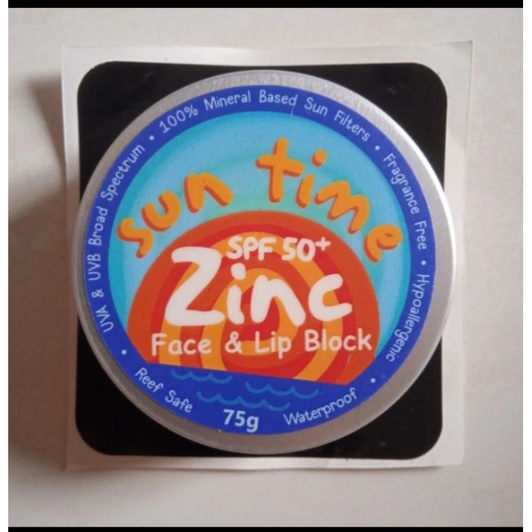 Jual Surf zinc sunblock Iip and face spf 50+75g Grosir/Eceran | Shopee ...