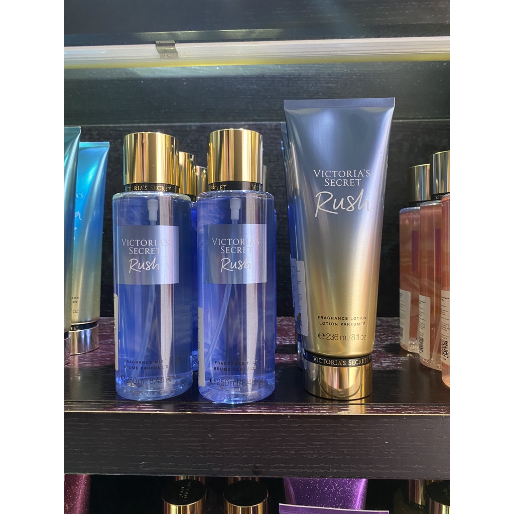 Jual VS Victoria's Secret Core Rush Fragrance Body Mist Body Lotion ...