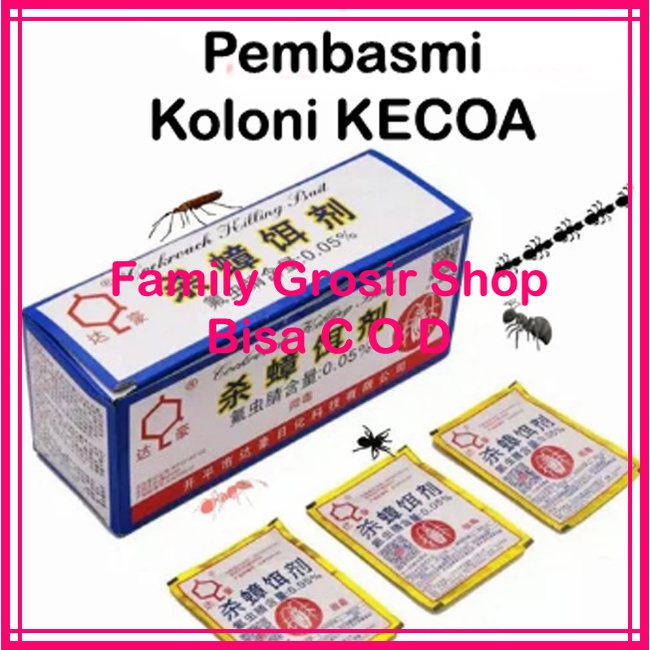 Jual Bubuk Racun Anti Kecoa MIEZHANGQING Serbuk Obat Pembasmi Kecoak ...