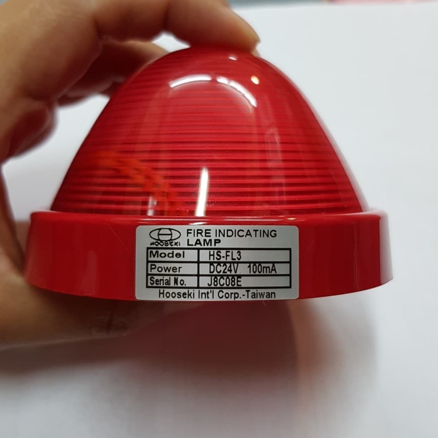 Jual FIRE ALARM INDICATING LAMP HS-FL3 HOOSEKI LAMPU INDIKATOR INDIKASI ...