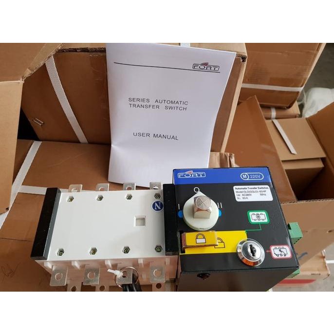 Jual Cos Motorized Fort Ats 63A 4P Change Over Switch Panel Atys Ggld ...