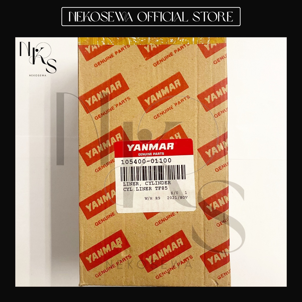 Jual YANMAR CYLINDER LINER 105400-01100 10540H TF85/ YANMAR TF85 ...