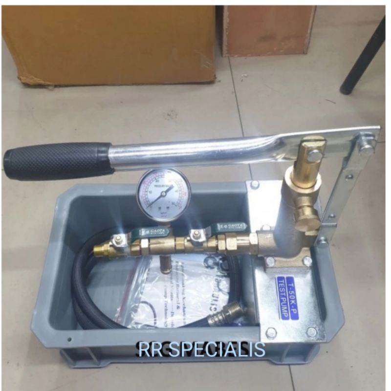 Jual Alat Tes Tekanan Pipa Air 50 kg Tes Pump Manual T - 50 OPT Taiwan ...
