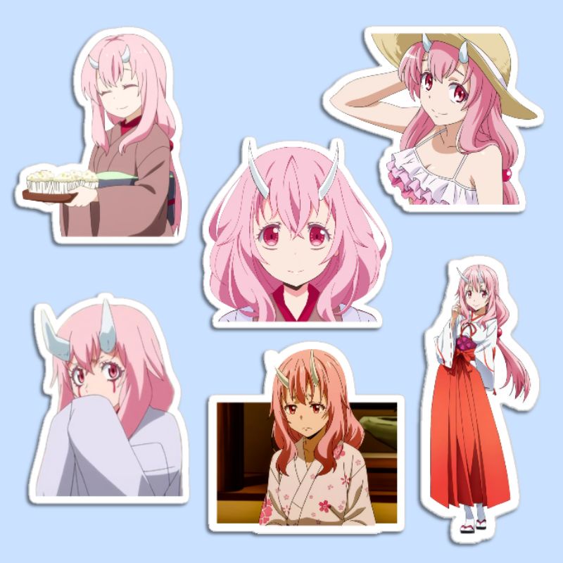 Jual Sticker Anime Tensei Shitara Slime Datta Ken Rimuru tempest Stiker ...