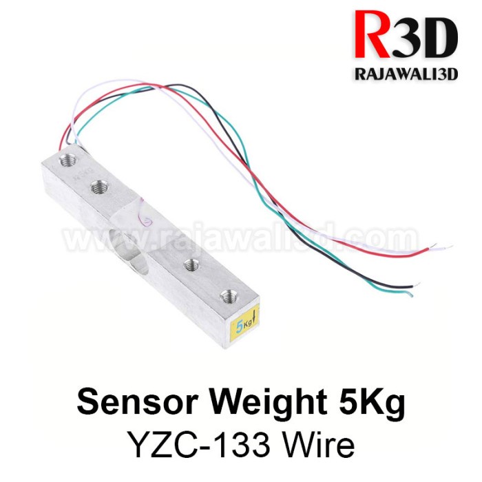 Jual Sensor Load Cell YZC-133 Wire Weight 5kg Module Sensor | Shopee ...