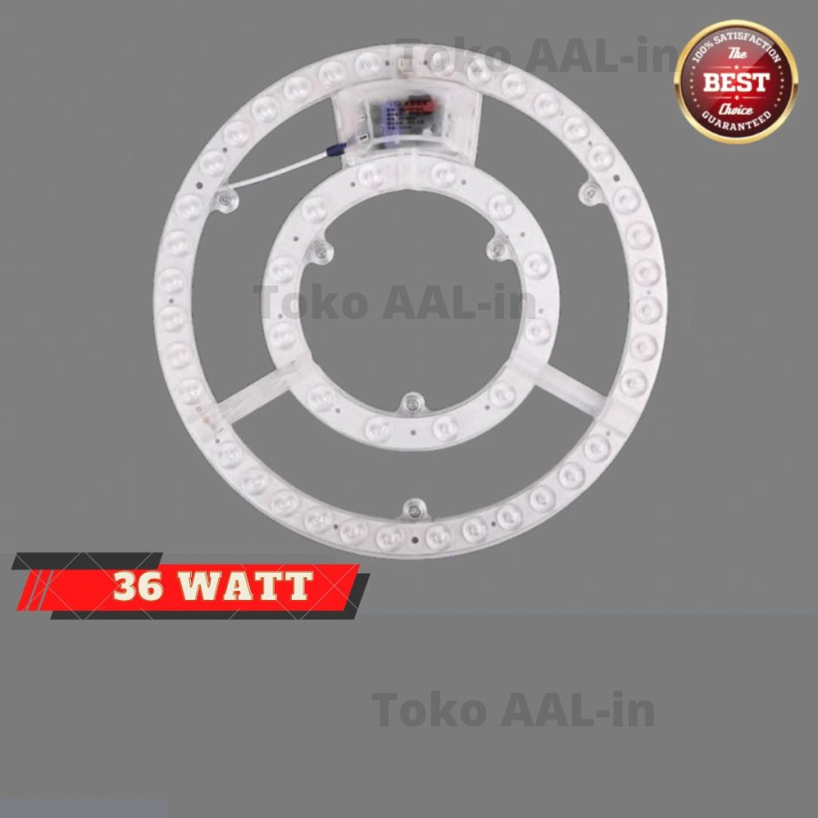 Jual lampu TL ring LED/220Volt / Lampu module plafon 36Watt | Shopee ...