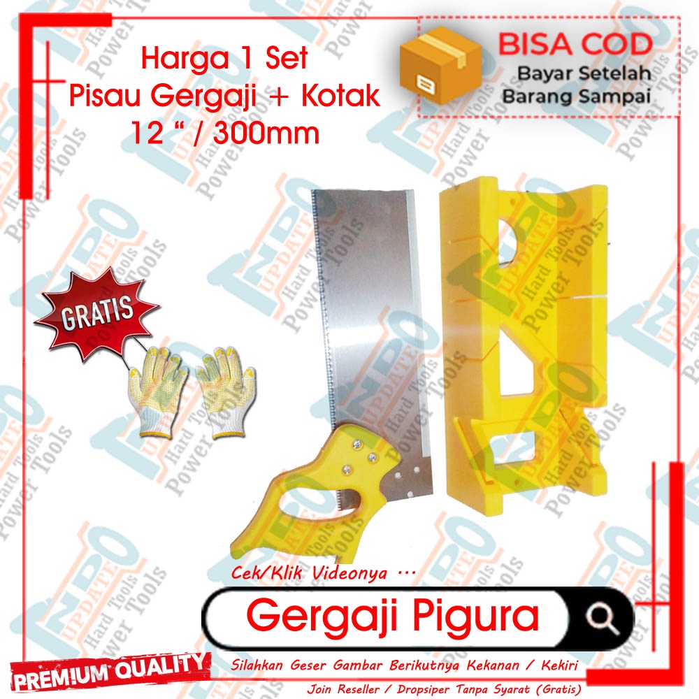 Jual Gergaji Pigura Figura Manual Papan Sudut Siku Frame Bingkai Kayu