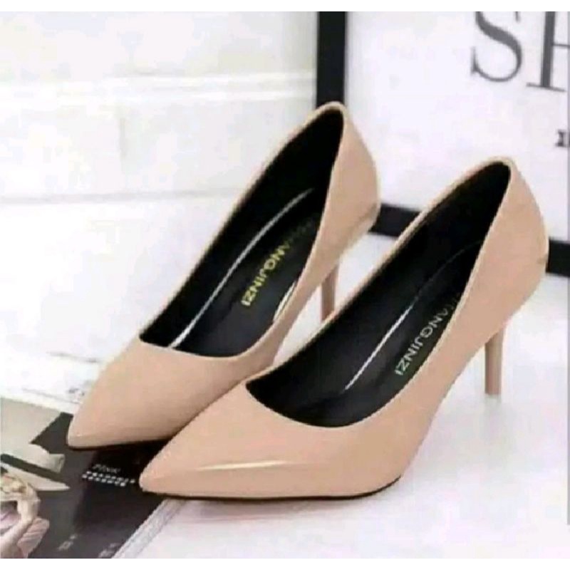 Jual sepatu heels pentopel wanita | Shopee Indonesia